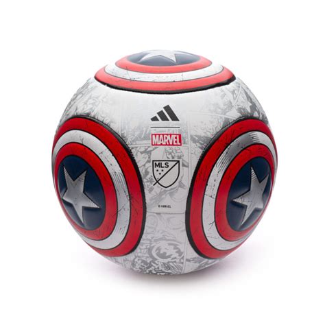 Ball Adidas Major Soccer League Mls 2023 2024 White Silver Met Ray Red