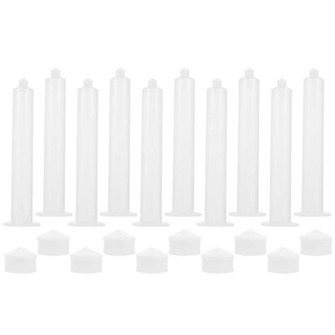 10 Pcs Dispensing Syringe Glue Syringe For Industrial Plastic Syringe