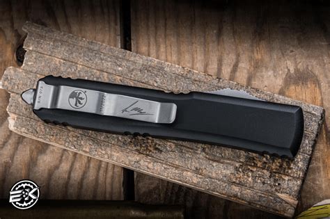 Preowned Microtech Ultratech Hellhound Razor Otf Automatic Knife 34