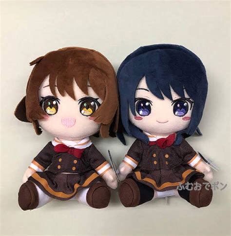 響けユーフォニアム ぬいぐるみ 黄前久美子and高坂麗奈 メルカリ