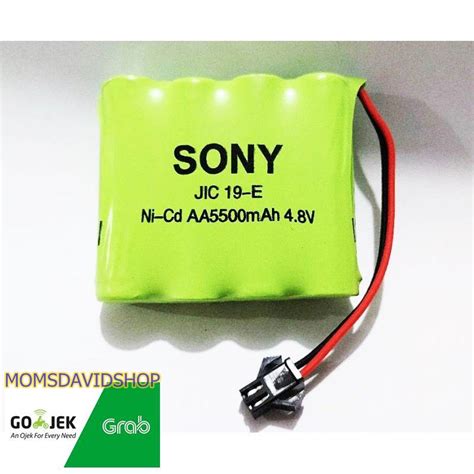 Jual Baterai SONY Ni Cd 4 8V 5000mAh Untuk Rc Remote Control Car Rock