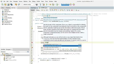 Integrative Programming And Technologies Java Swing Jpasswordfield