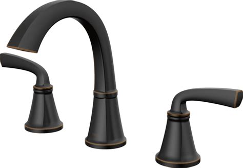 Two Handle Widespread Bathroom Faucet In Oil Rubbed Bronze 35864lf Ob