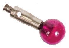 Accurate Cmm Ruby Styli M3 Thread 6mm Ball 10mm Length Z3500m3 Penn Tool Co Inc