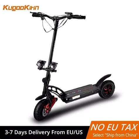 Kugookirin patinete eléctrico de doble Motor para adulto aeropatín