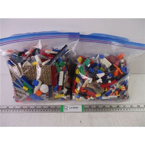 2 10x10 Ziploc Bags Of Lego Bodnarus Auctioneering