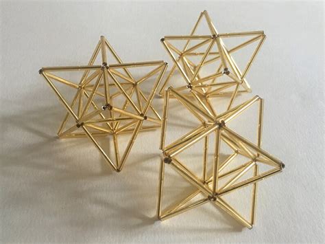 Merkaba Star Tetrahedron Sacred Geometry Etsy