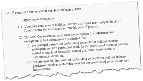 Breaking Building Code Exemption Likely For Telstra Ea