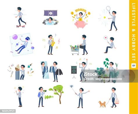 A Set Of Programmer Engineer Man About Hobbies And Lifestyletype B