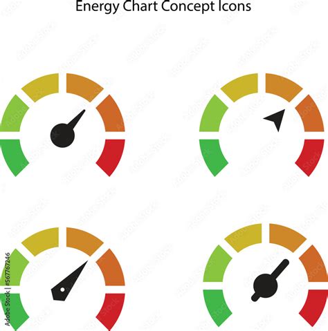 Energy Chart For Concept Design Vector Illustration Chart Concept
