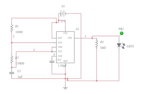 Ic 555 Timer Multisim Live
