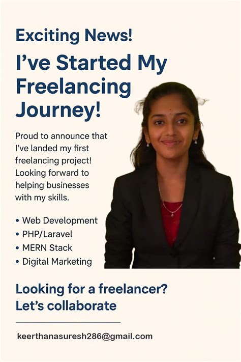 Freelancing Webdevelopment Php Laravel Mernstack Digitalmarketing Keerthana Suresh
