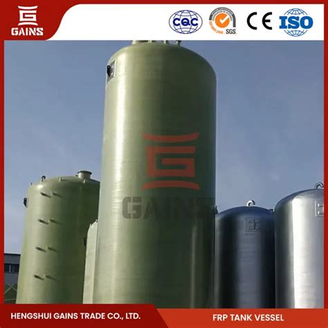 Gains Industrial Chemical Tanks Wholesaler 10000 Gallon Fiberglass Tank