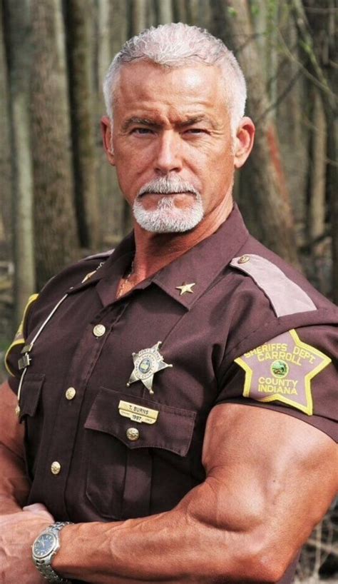 Daddy Handsome Older Men Cops Handsome Men Mens Uniforms Hot Cops