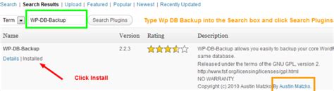 Best Wordpress Database Backup Plugin Wp Sites
