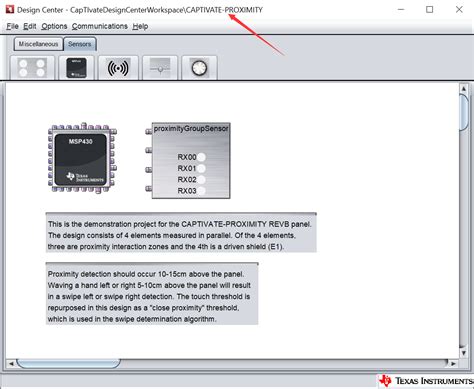 MSP FR MSP FR Captivate Sample Project For High Sensitivity Proximity Panel