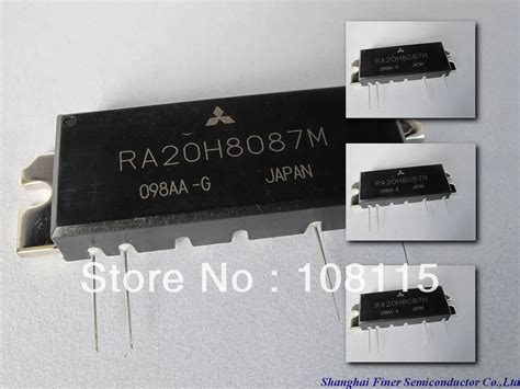 Mitsubishi Rf Mosfet Amplifier Power Module RA20H8087M In Transistors