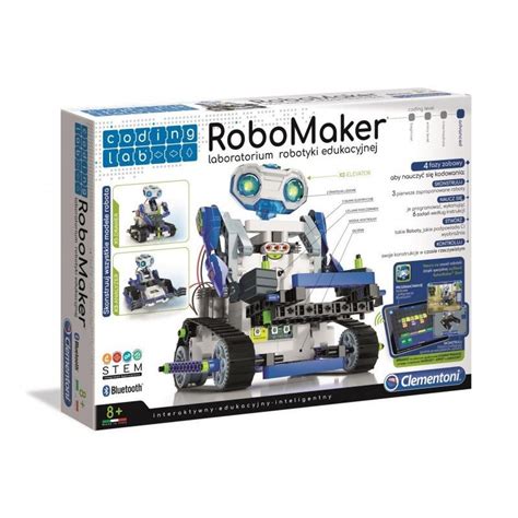 Kit De Constructie Pentru Copii Robomaker Clementoni 3 Roboti 200