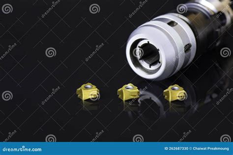 Special Inserts Positive Triangular Tool With Hole Coated Cermet For