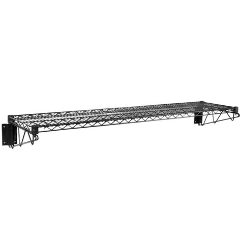 Regency 14 X 60 Black Epoxy Wire Wall Mount Shelf