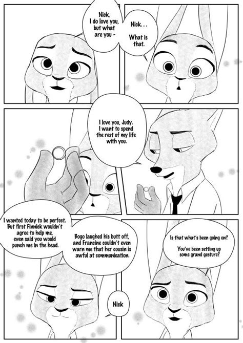 The Marc Side Zootopia Zootopia Comic Nick And Judy Comic
