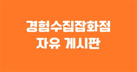 경험수집잡화점
