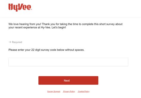 Hy Vee Survey Win A 500 T Card At Hy