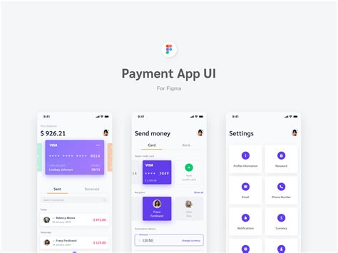 Payment App UI For Figma Freebie Figma Free Premium UI Kits