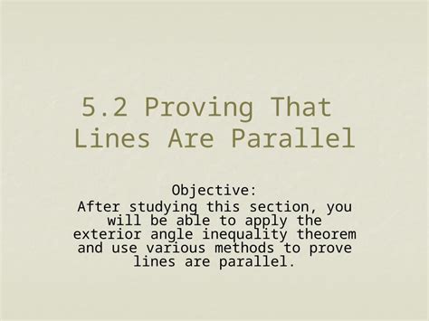Pptx 5 2 Proving That Lines Are Parallel Dokumen Tips