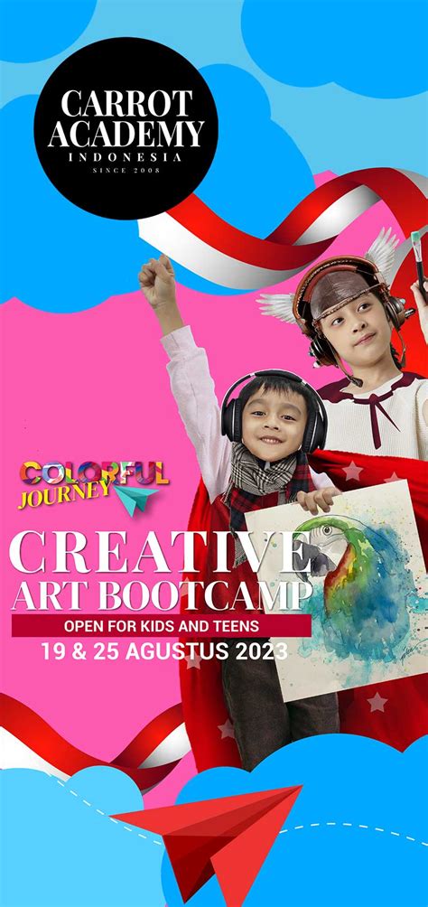 Creative Art Bootcamp Colorful Journey Carrot Academy