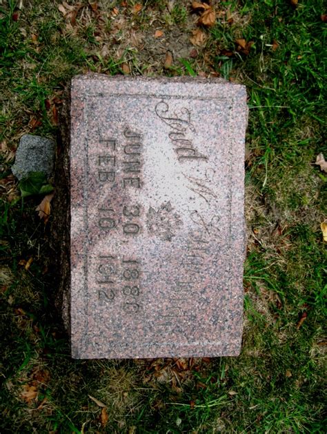 Fred W Hageman 1880 1912 Find A Grave Memorial