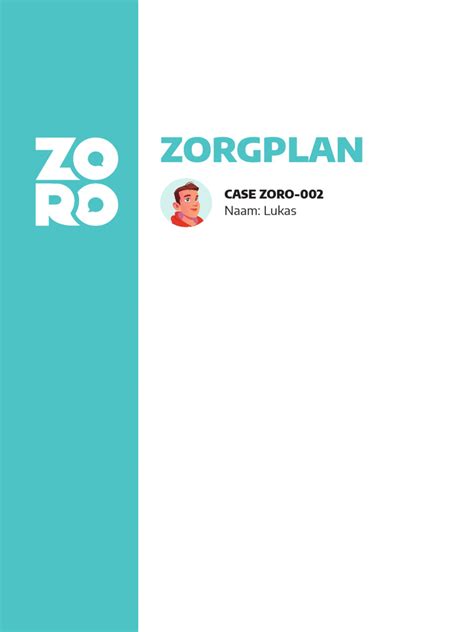 Zorgplan Pdf