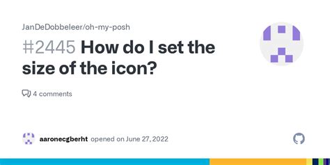 How Do I Set The Size Of The Icon · Issue 2445 · Jandedobbeleeroh My
