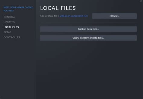 How Do I Verify My Game Files Meet Your Maker