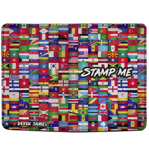 World Flags Passport Holder Travel Bible Shop