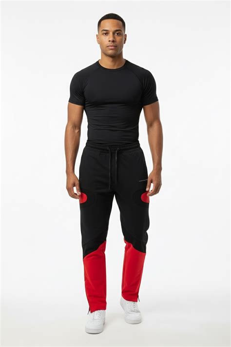 Vie Riche Red Eye Sweatpants U Get Fly Nyc