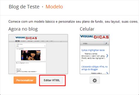 Prettify Syntax Highlighter No Blogger ~ Visual Dicas