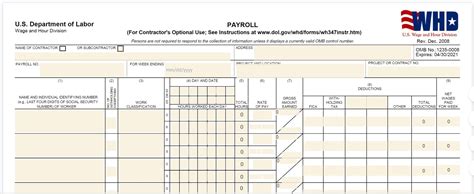 One Form Per Project Prevailing Wage Consulting LLC
