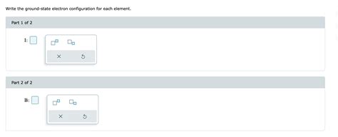 Solved Write The Ground State Electron Configuration For Chegg Com