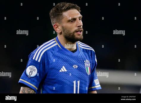 Italians Forward Domenico Berardi Sassuolo Looks During European