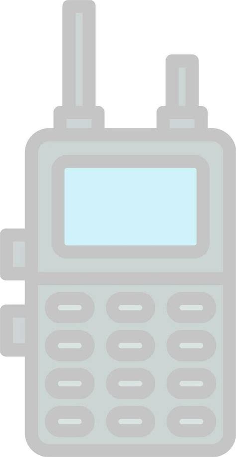 Walkie Talkie Vector Icon Design 29417742 Vector Art At Vecteezy