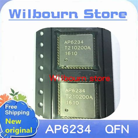 1PCS 5PCS LOT AP6234 QFN WIFI Module New Original