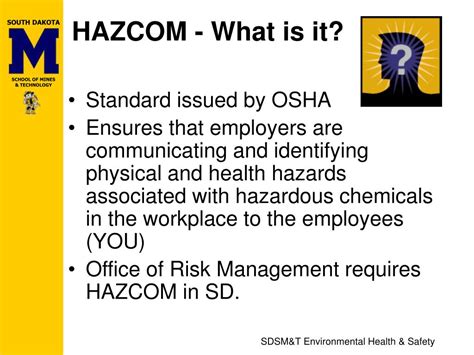 PPT Overview Of HAZCOM Lab Safety Training PowerPoint Presentation ID