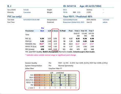 Understanding Spirometry Test Results Ndd Medical