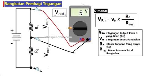 Resistor Sebagai Pembagi Tegangan Senang Soal