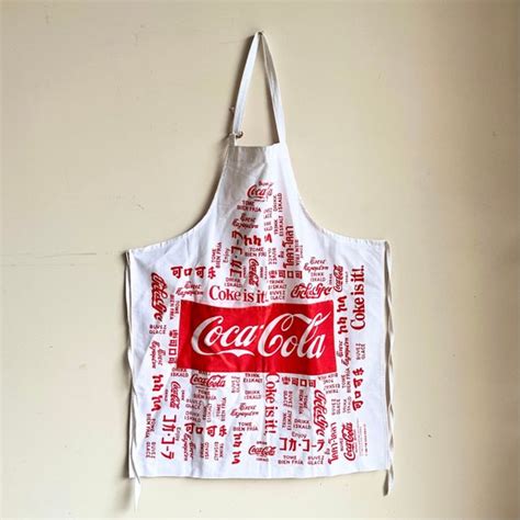 Coca Cola Apron Etsy