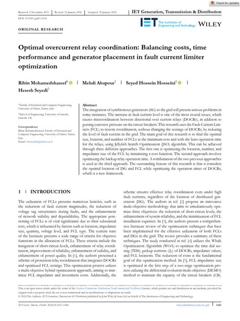 Optimal Overcurrent Relay Coordination Balancing Costs Time