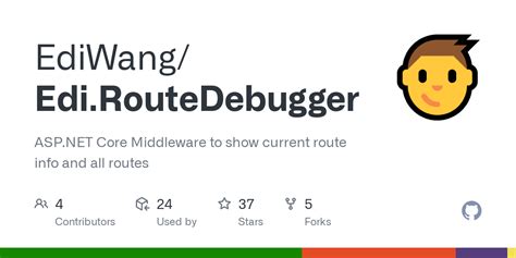 Github Ediwangediroutedebugger Aspnet Core Middleware To Show