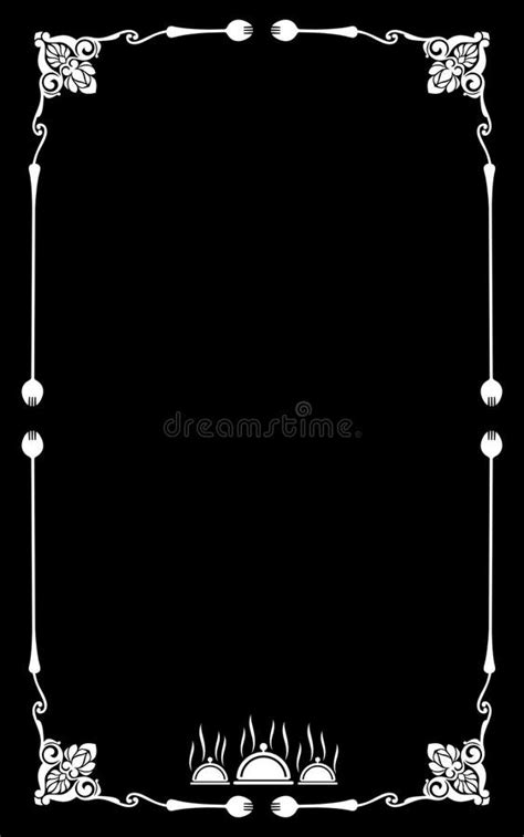 Blank Fancy Menu Template