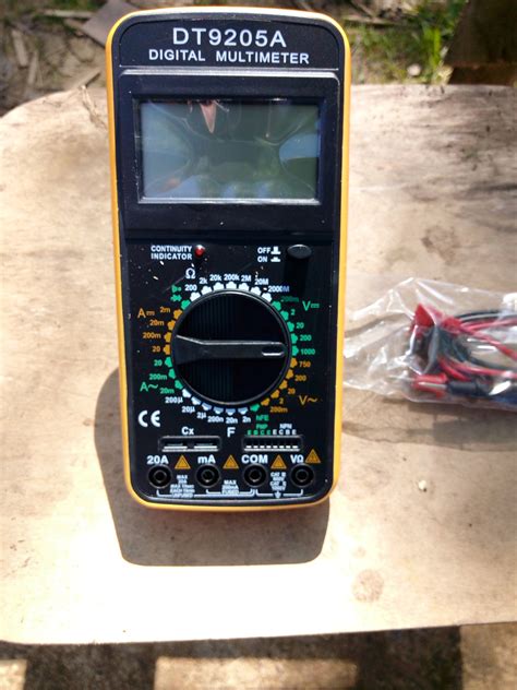 Обзор от покупателя на Мультиметр Tek Dt 9205a — интернет магазин ОНЛАЙН ТРЕЙД РУ